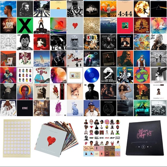 Wall Decor | Print Album Covers 5 Album Stickers | Poshmark